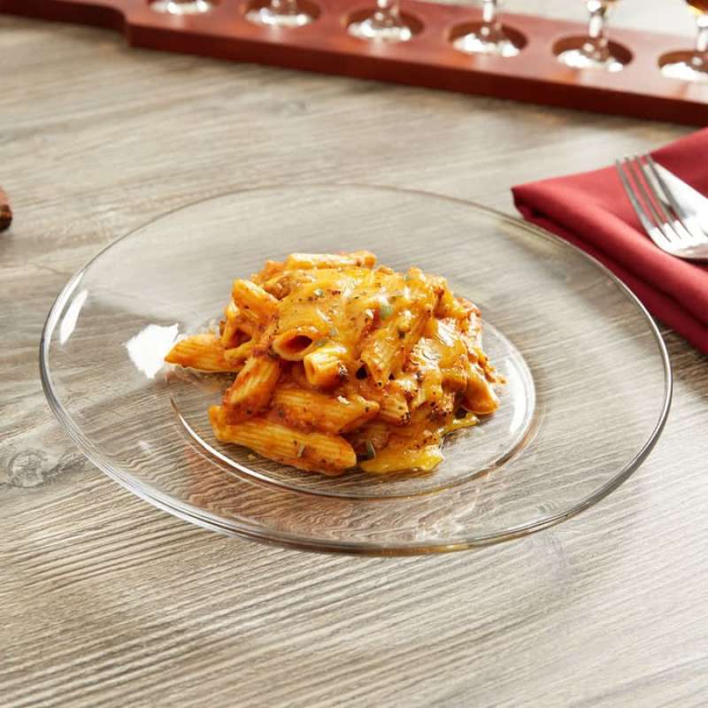 Jual Piring Makan/ Piring Makan Kaca/ Piring Kaca/ Piring Kaca 23cm di ...