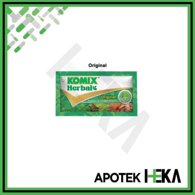 Jual Komix Herbal Sachet 15 ml Box isi 6 di Seller Apotek Heka - Kranji ...