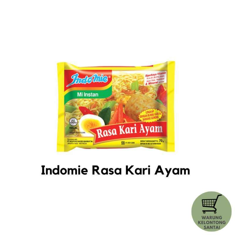 Jual INDOMIE Kari Ayam 1 Pcs | INDOMIE Rasa Kari Ayam di Seller ...