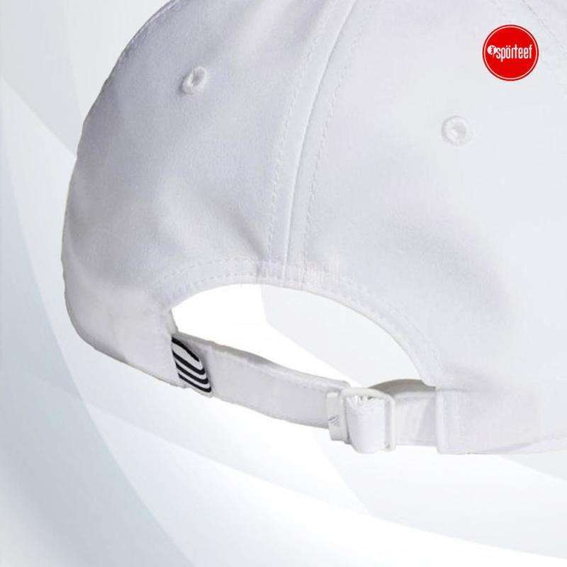 Jual Adidas Lightweight Cap White Tennis / Topi Running Tenis Golf ...