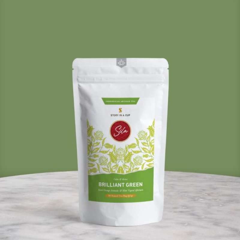 Jual Artisan Tea | Brilliant Green | Dossed T-bag | Teh Premium | Green ...