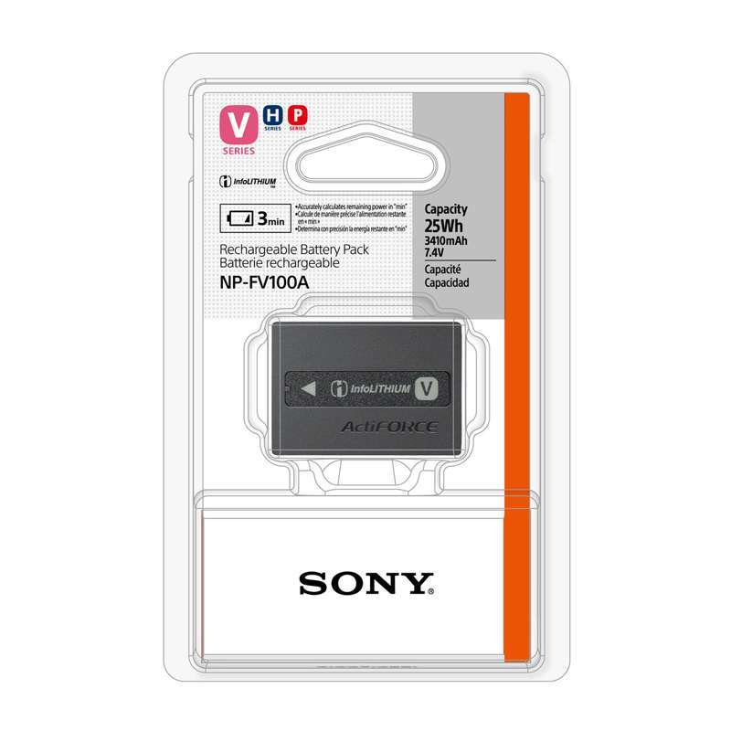Jual Jpc Kemang Sony Np-fv100a V-series Battery Pack 3410mah Sony Fv 100a Original Di Seller Jpc ...