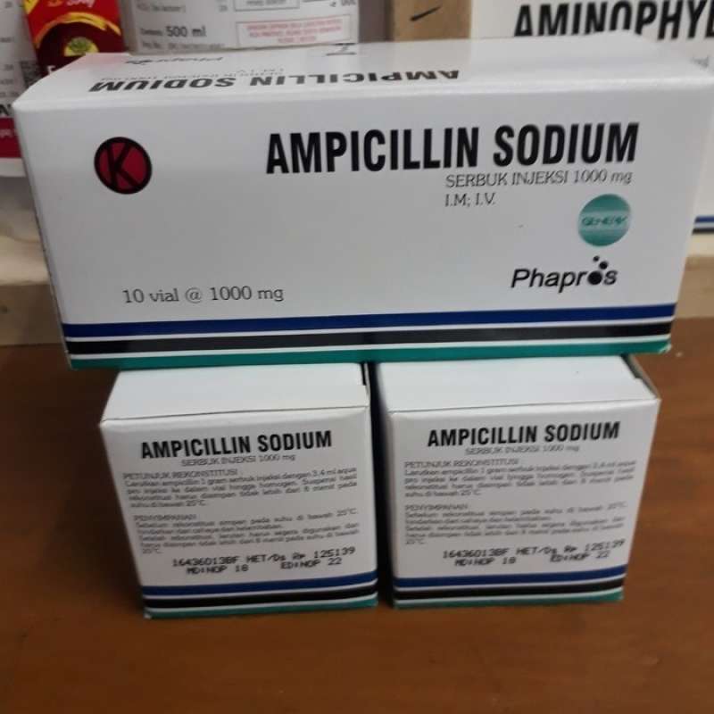 Jual Ampicilin/box.sodium Injeksi Exp Panjang - Azam Medika Di Seller ...