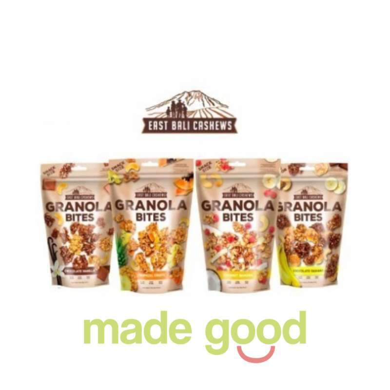 Jual Yava East Bali Granola Bites 125gr 400gr Healthy Snack Vegan ...