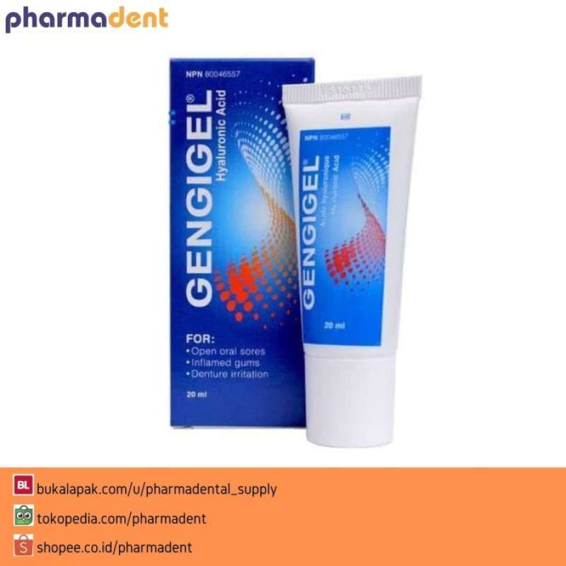Jual GENGIGEL GINGIVA GEL 20Ml di Seller Pharmadental Supply - Kota ...