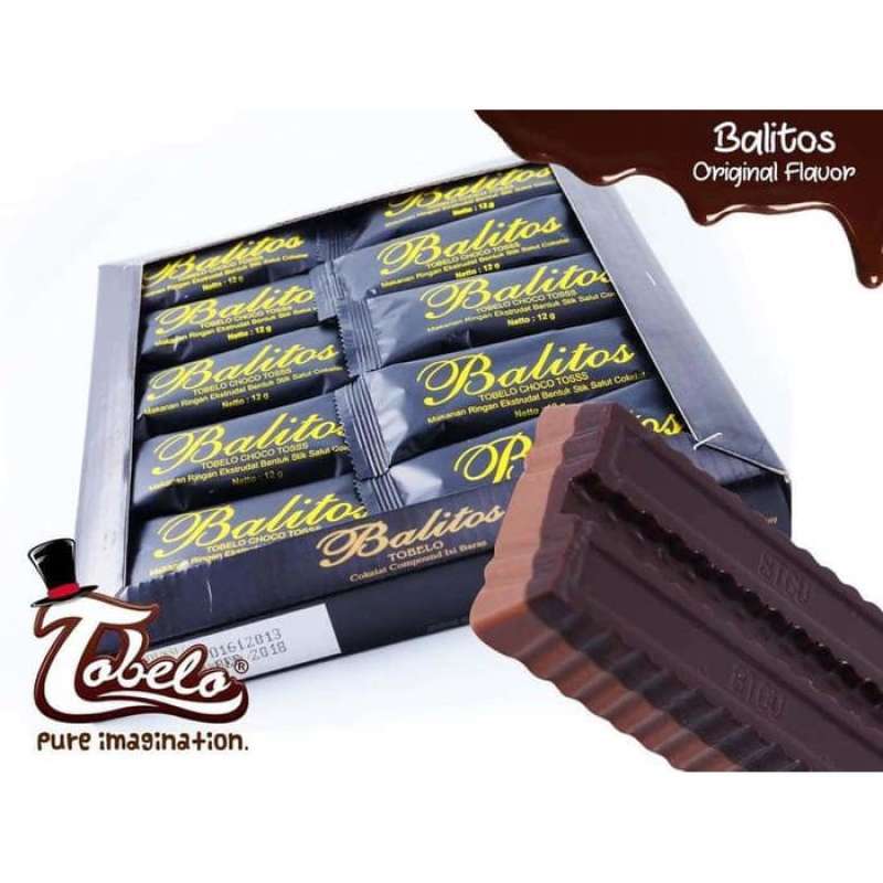 Jual Tobelo Chocolate Balitos Choco Toss Cokelat [20 pcs] di Seller ...