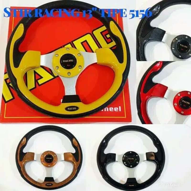 Jual Stir Steer Racing Mobil Universal Momo 13 inch di Seller ADELIO ...