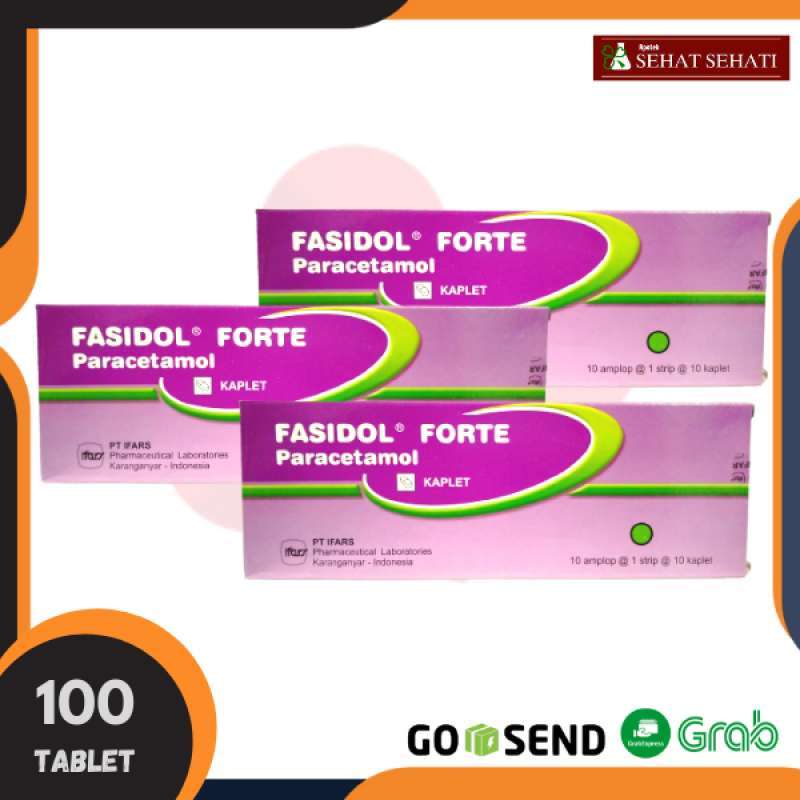Promo Fasidol Forte Box - 100 Tablet / Paracetamol 650mg Diskon 30% Di ...