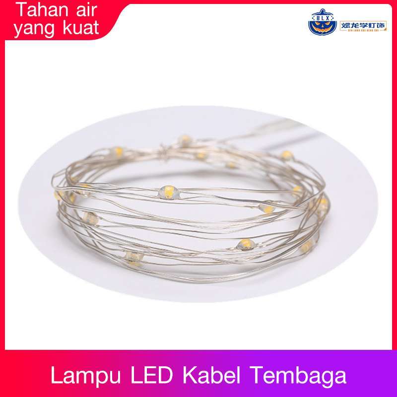 Promo LED String Light Lampu LED Kabel Tembaga Produsen Grosir Lampu ...
