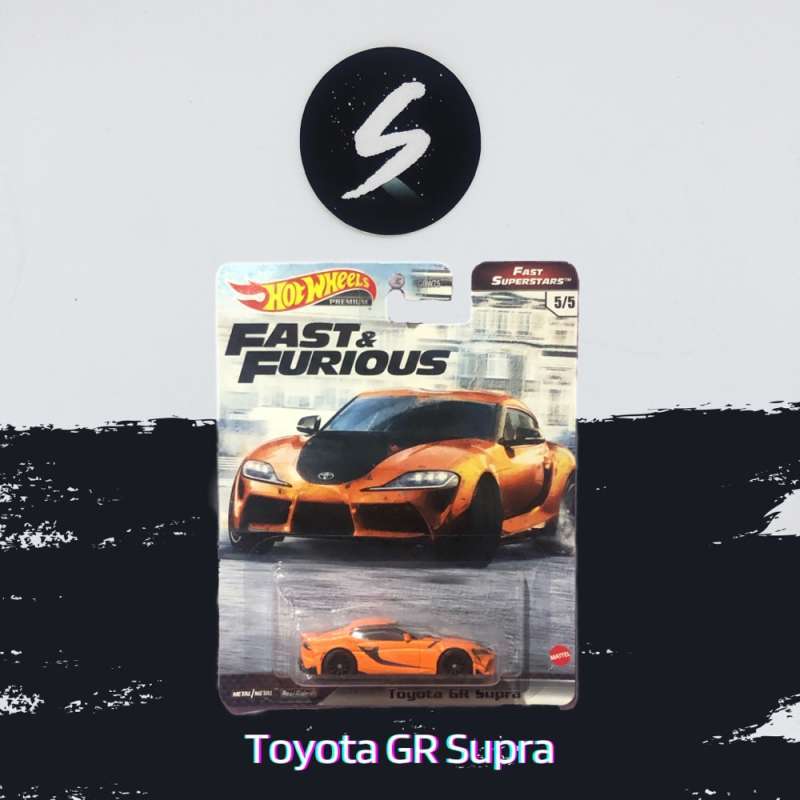 Jual Mobil Hotwheels Premium Toyota GR Supra Orange Fast Furious 9 ...