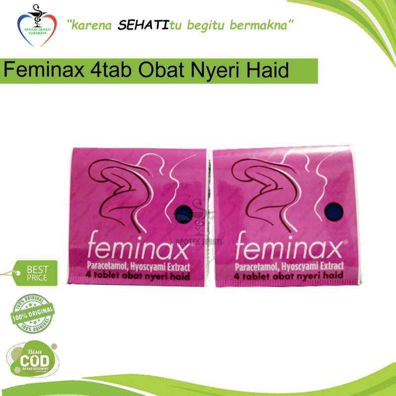 Promo Feminax Obat Pereda Nyeri Haid Per 3 Strip Antinyeri Diskon 10% ...