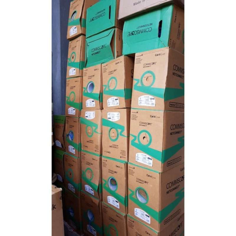 Promo Amp Kabel Lan Cat6 23awg Commscope Utp Cat 6 Diskon 9% Di Seller ...