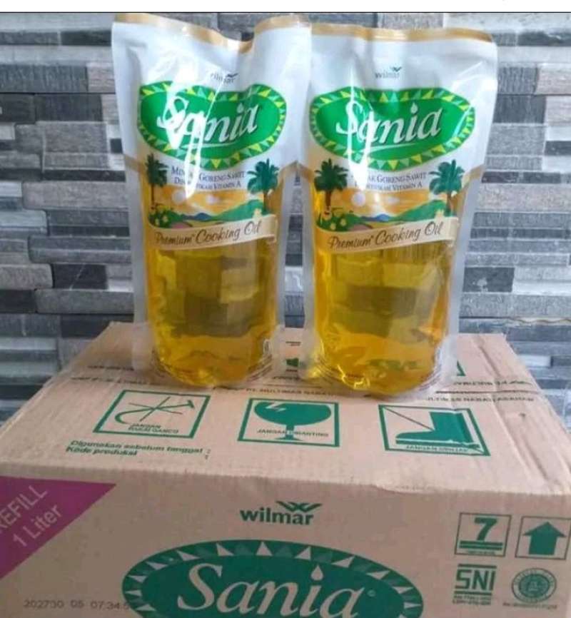 Jual Sania Minyak Goreng 1 liter di Seller Mablongstore - Srengseng ...