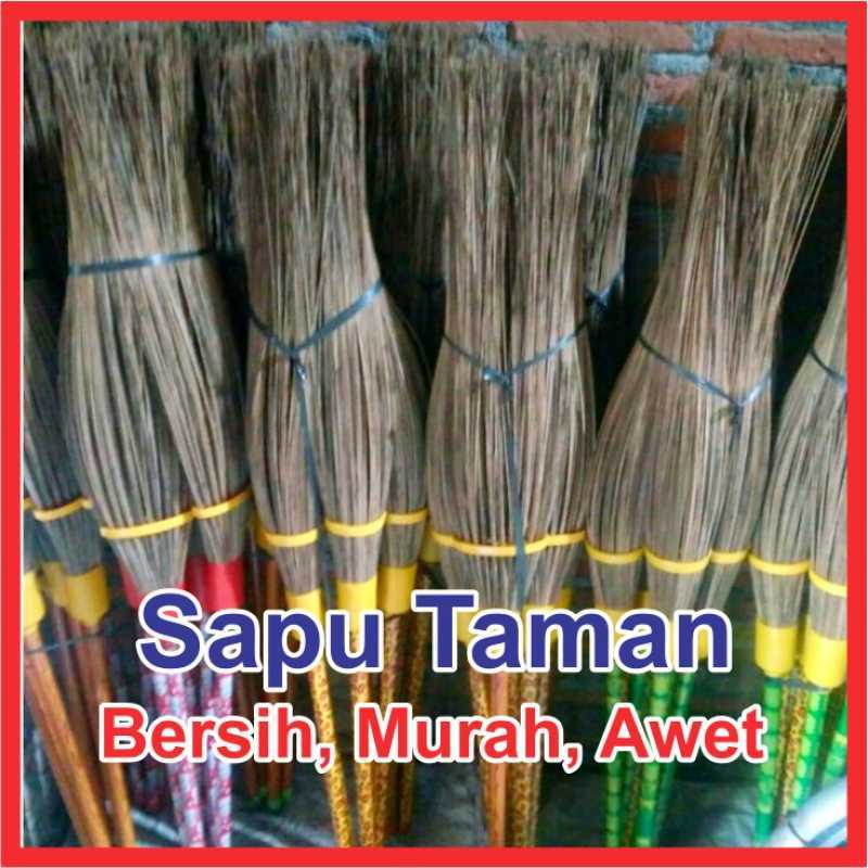 Promo Sapu Lidi Gagang Panjang STANDAR | Sapu Taman | Sapu Lantai ...