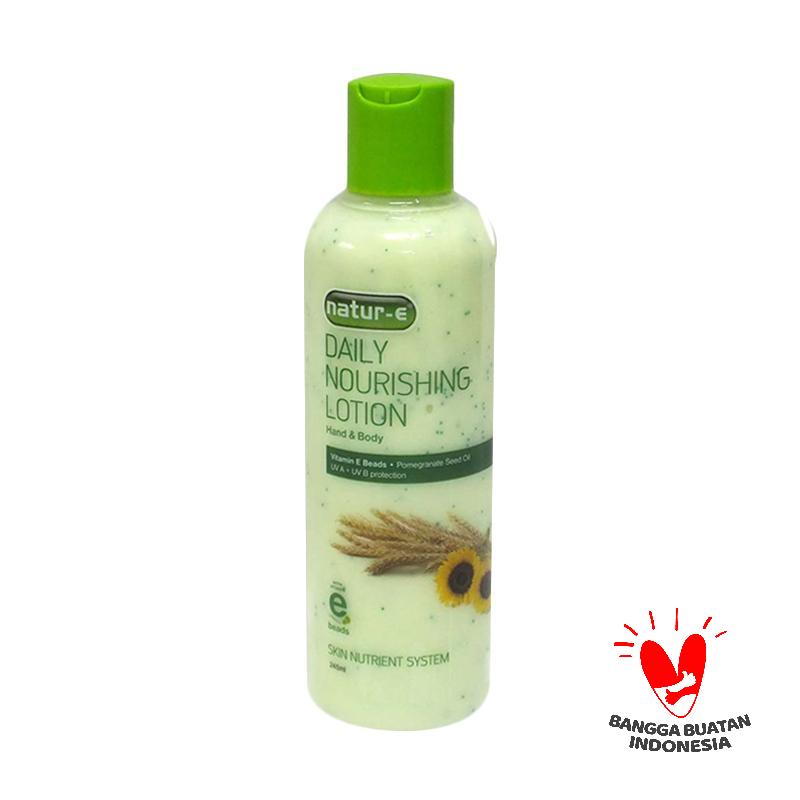 Jual natur-e Daily Nourishine Body Lotion [245 mL/ Kemasan Botol] di ...