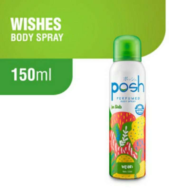 Jual Posh Body Spray Wishes [150ml] Di Seller Kiki123 - Krembangan, Kab ...