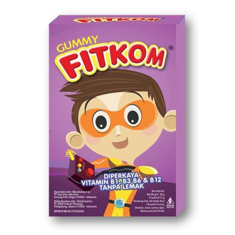 Jual Fitkom Gummy Omega Sach Box 5`s Di Seller Viva Apotek Authorized ...