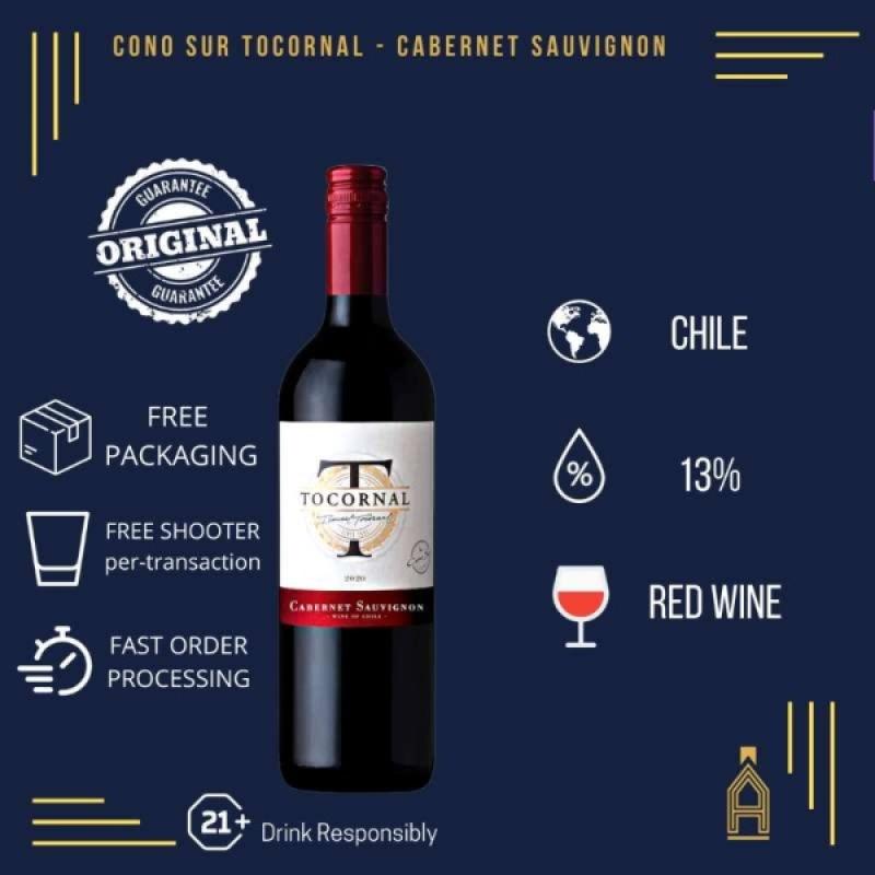 Promo ORIGINAL Conosur Cono Sur Tocornal Cabernet Sauvignon Red Wine ...