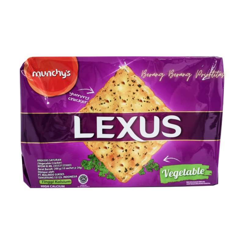 Jual Biskuit Lexus Vegetable Biskuit Munchys Lexus Sayur Di Seller ...