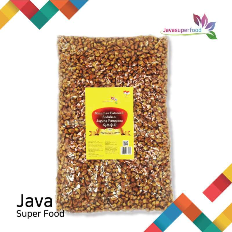 Jual Teh Biji Jagung Panggang Utuh 1kg Lokal / Roasted Corn Seeds 1Kg ...