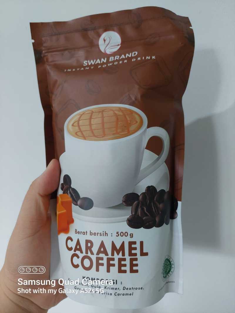 Jual Swan Brand Caramel Coffee Instant Powder Drink 500g / 500 gram ...