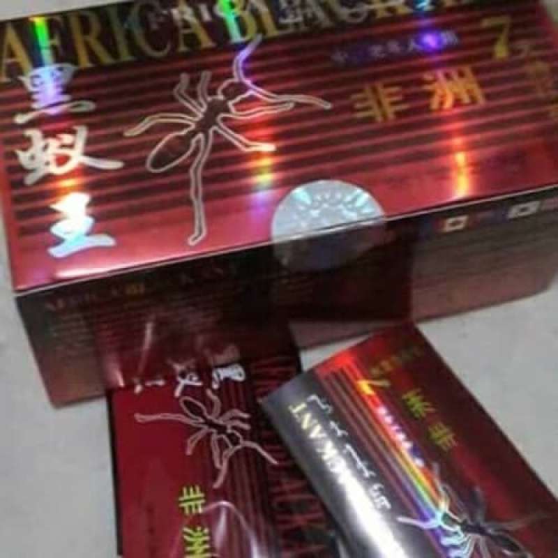 Jual Obat Kuat Kapsul Semut Afrika Original Isi 1 Sachet 2 Kapsul Asli ...