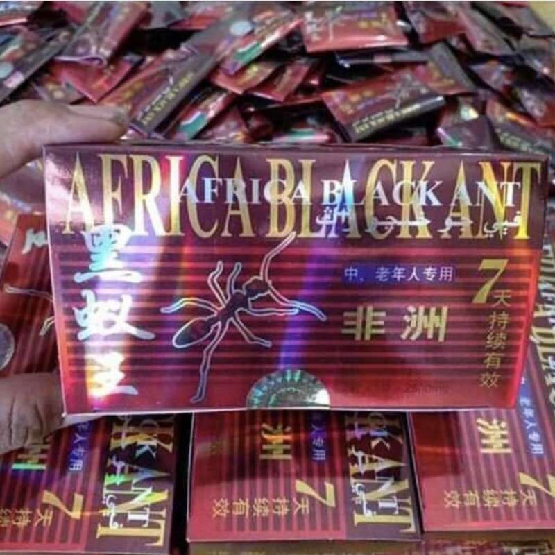 Jual Obat Kuat Kapsul Semut Afrika Original Isi 1 Sachet 2 Kapsul Asli ...