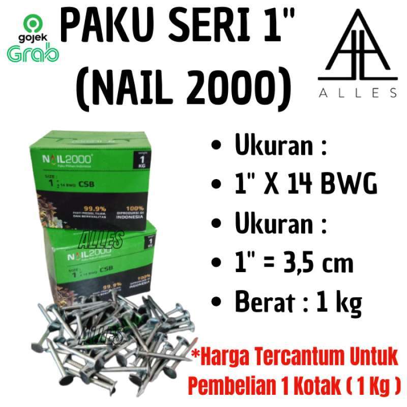 Jual Paku Triplek 1 Kg Original Murah - Harga Diskon April 2024 ...