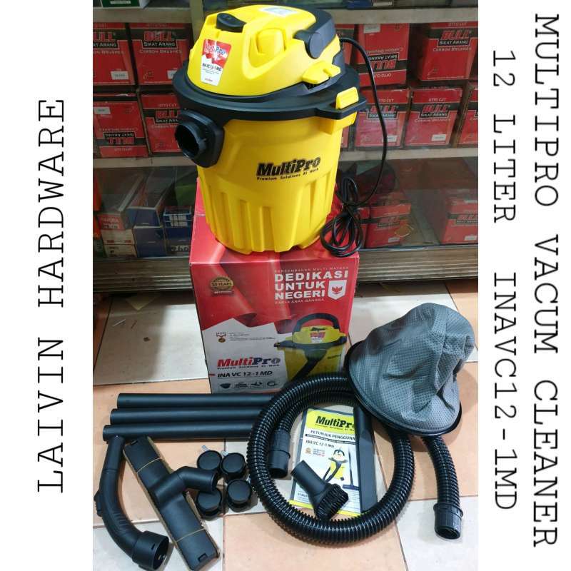 Jual MULTIPRO INAVC12-1MD VACUM VACUUM VACCUM CLEANER ALAT MESIN PENYEDOT DEBU 12 LITER 12L 12 L ...