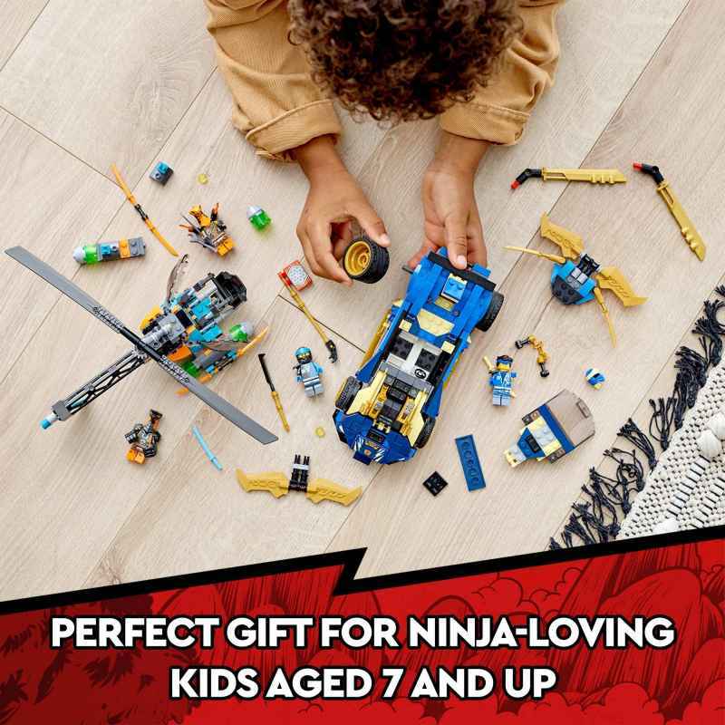 Jual Lego® Ninjago® 71776 Jay And Nya's Race Car Evo Toy Playset (536 ...