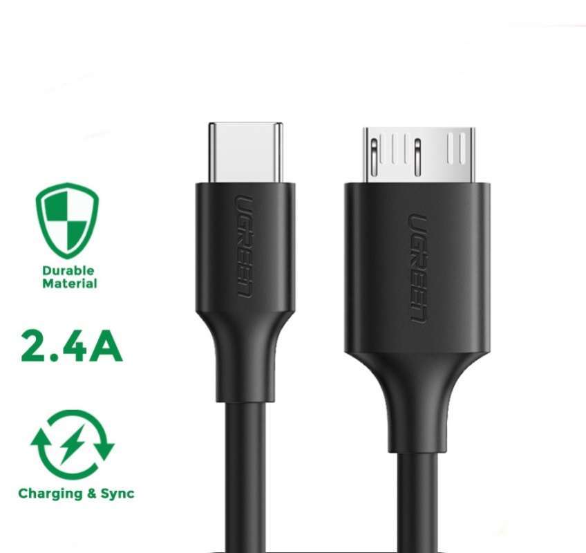 Jual Cable Data USB C to Micro B HDD Hardisk External UGREEN USB 3.0 ...