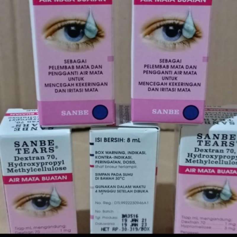 Jual Sanbe Tears Eye Drops Pengganti Air Mata Utk Mata Kering & Iritasi ...