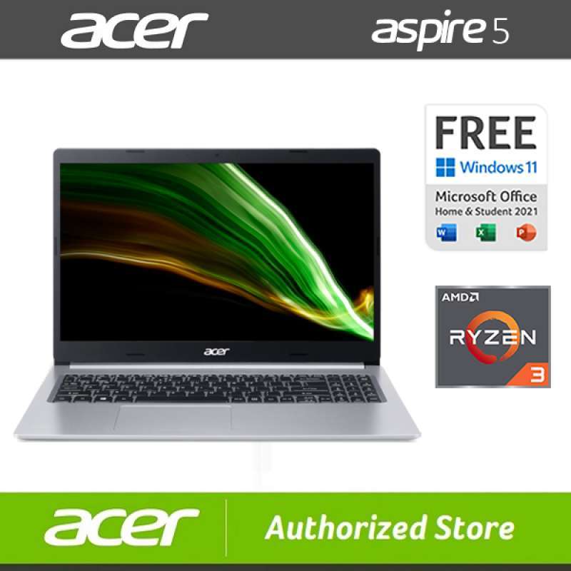 Jual ACER ASPIRE 5 A515-45-R0RG NX.A7YSN.00D R3-5300U/8GB/512GB/15.6 ...