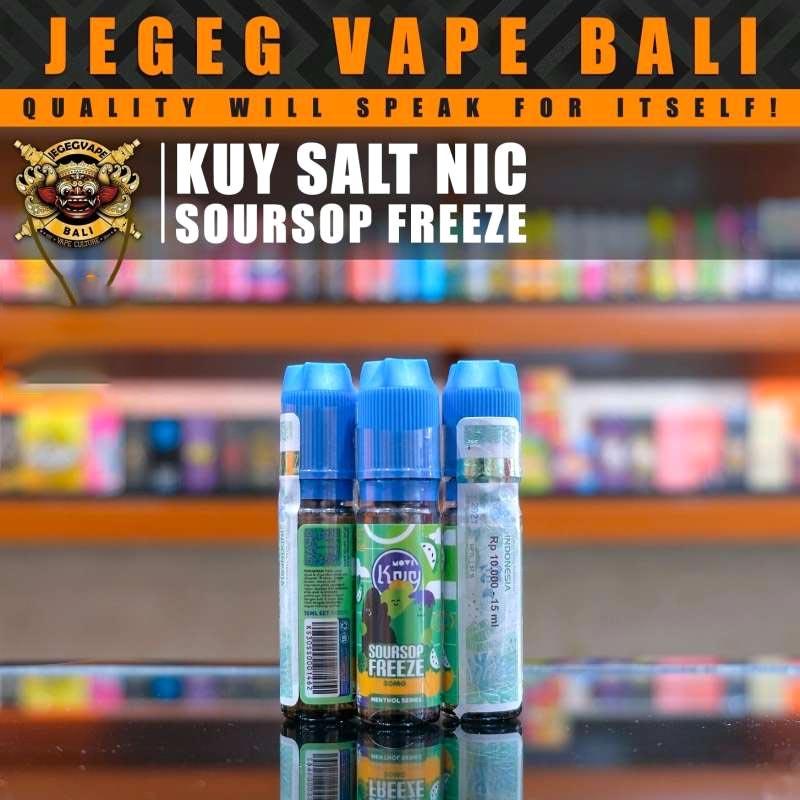 Jual Kuy Salt Nic Soursop Freeze 15ml 30mg di Seller Jegeg Vape Bali ...