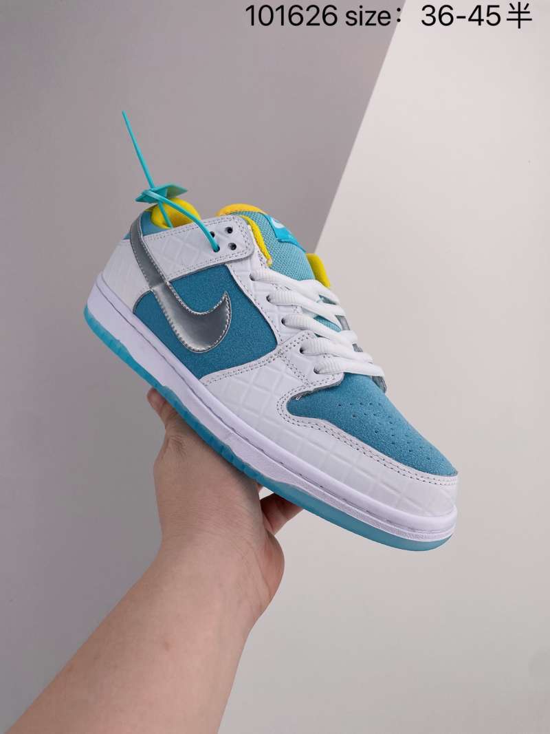 Jual The Nike Dunk Sb Low Is Made With Black-and-white Panels Orange ...
