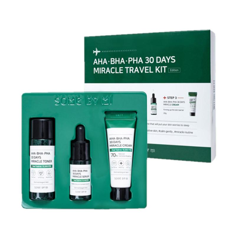 Promo SOMEBYMI 3EA AHA BHA PHA 30 Days Miracle Travel Kit Diskon 8% di ...
