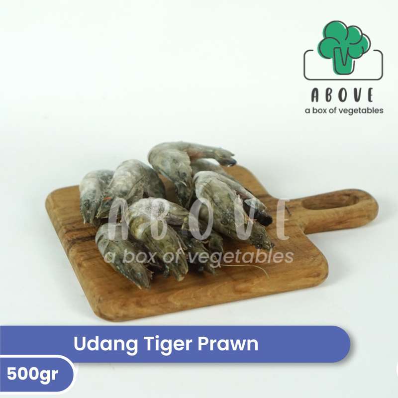 Jual Udang Tiger / Udang Windu Frozen AK35 (500 gr/pack) Halal di ...