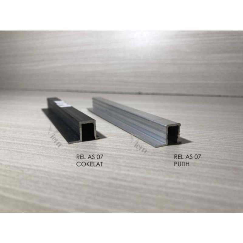 Promo Gratis Ongkir Rel Sliding Door Tanam Coak As 07 Pintu Lemari ...