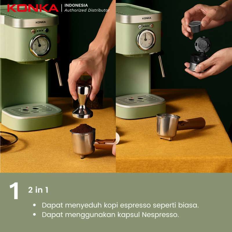 Jual KONKA Espresso Coffee Machine | Mesin Kopi - KCF-CS1 di Seller ...