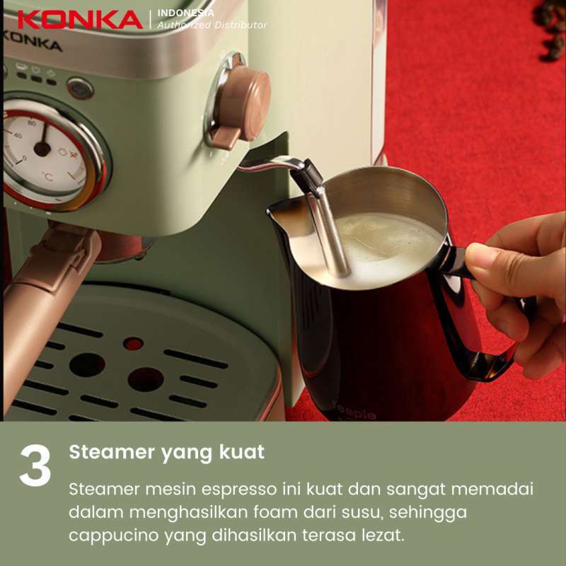 Jual KONKA Espresso Coffee Machine | Mesin Kopi - KCF-CS1 di Seller ...