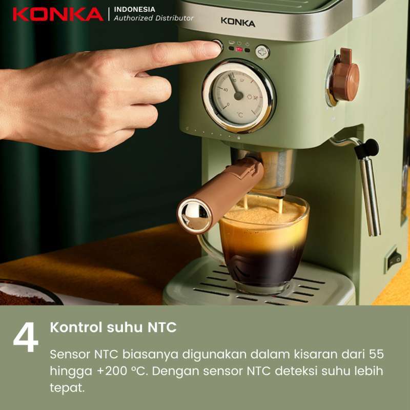 Jual KONKA Espresso Coffee Machine | Mesin Kopi - KCF-CS1 di Seller ...