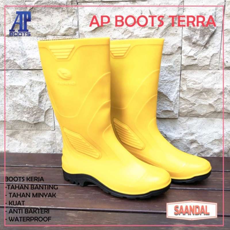 Jual Safety Boots APD Kuning AP Eco Terra di Seller Bena Store ...