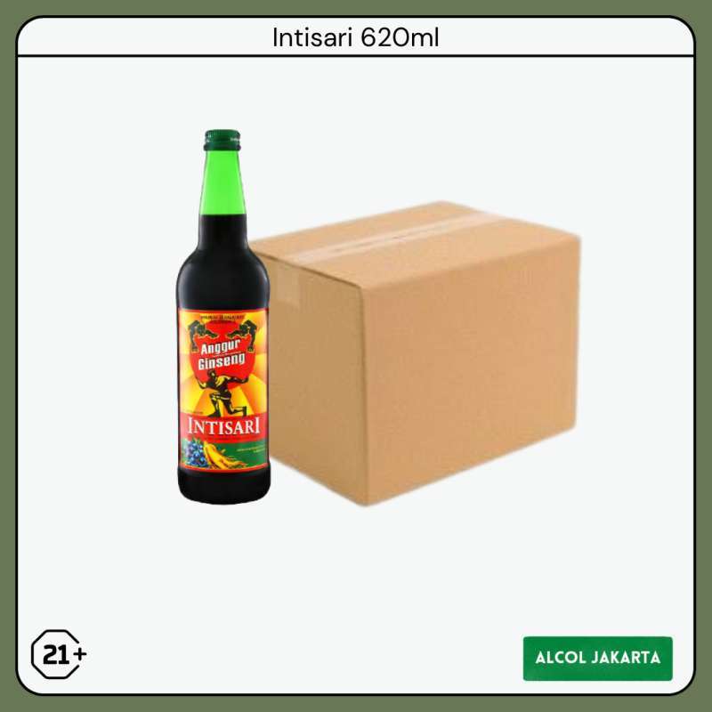 Jual Anggur Ginseng Intisari Obat Orang Tua 620ml x 12 Botol Khusus ...