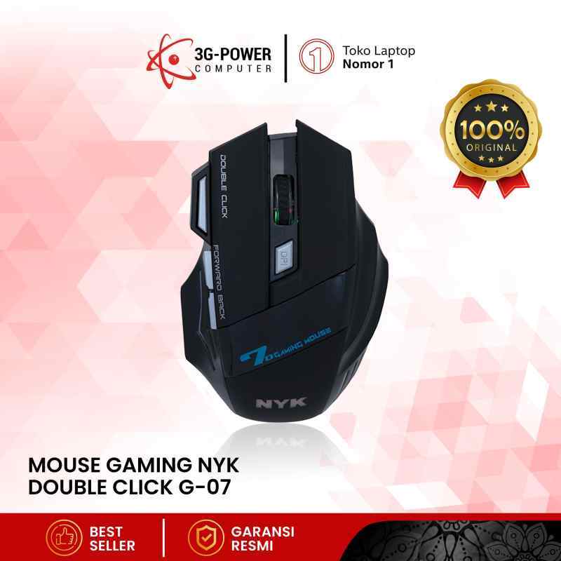 Promo NYK G-07 Double Click Gaming Mouse Diskon 61% di Seller 3G-POWER ...