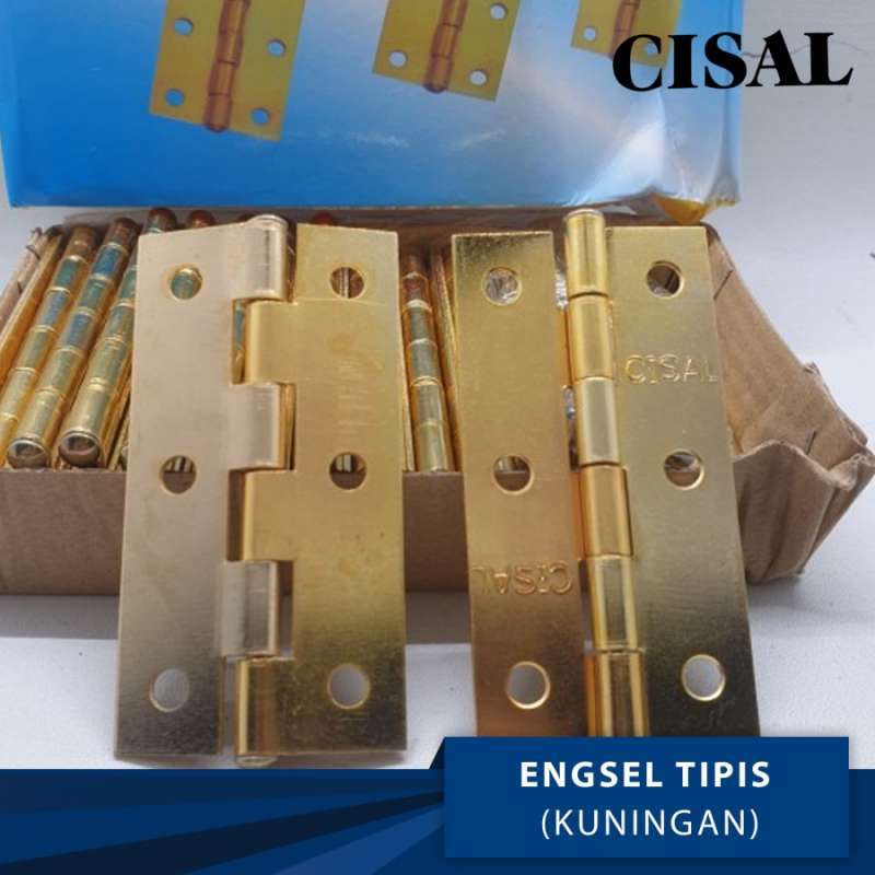 Jual Engsel / Engsel Tipis / Engsel Besi / Engsel Tipis Kuning Cisal 3 ...