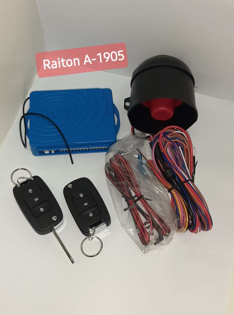 Jual ALARM RAITON A-1905 MODEL KUNCI LIPAT di Seller Ferry's Motor ...