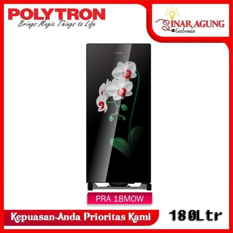 Jual POLYTRON KULKAS 1 PINTU 180L PRA-18 MOW / PRA18 MOW - 100% ORI di ...
