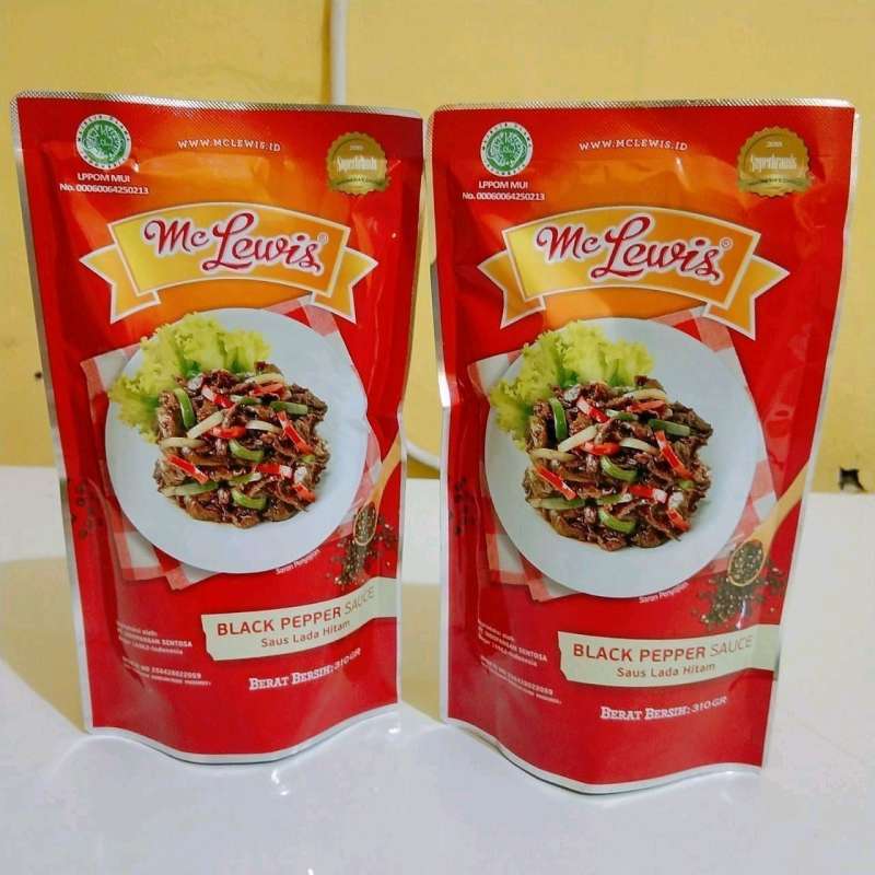 Jual Mc. Lewis saos blackpaper 310gr di Seller Frozen spesialist ...
