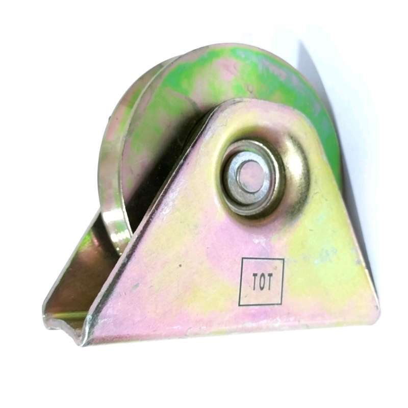 Jual RODA PAGAR 100MM RODA BUBUT GALVANIZED SLIDING GATE WHEEL V groove ...