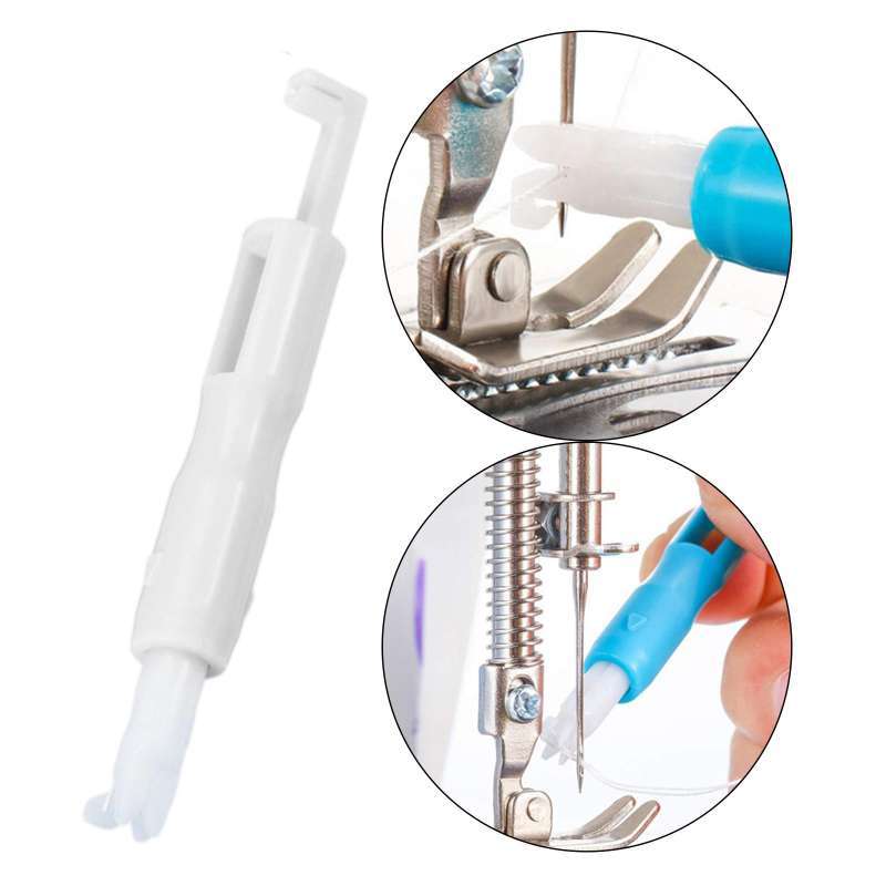Promo Auto Needle Threader Needle Changer Stitch Insertion Tool white ...
